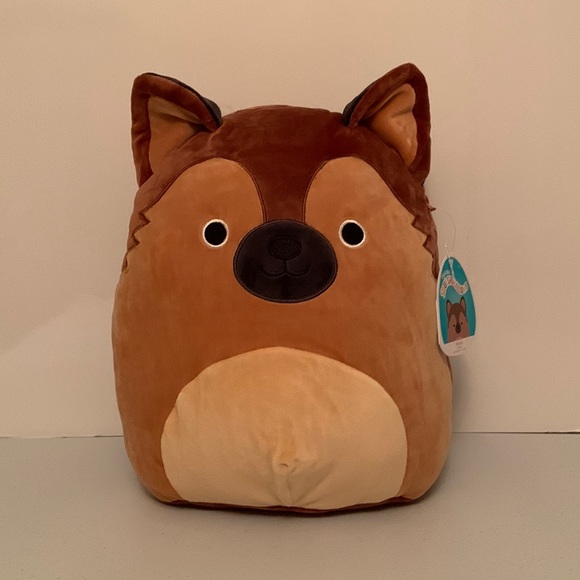 Squishmallows | Other | Squishmallow 2 Mario The German Shepard | Poshmark